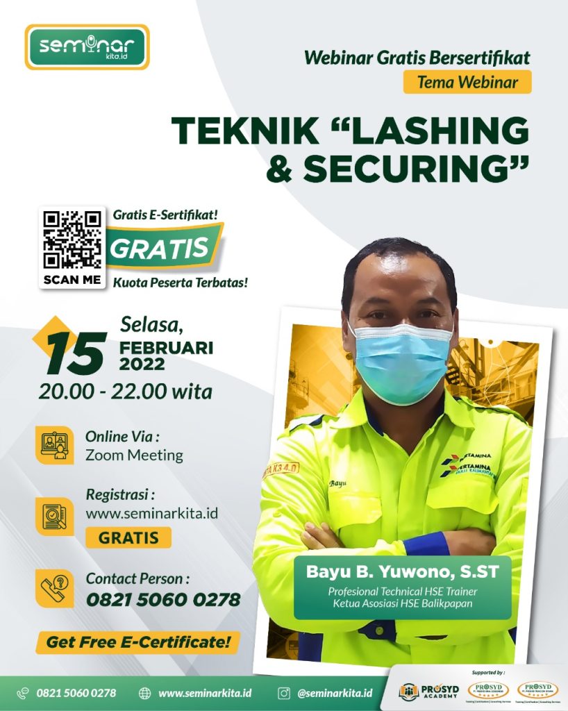 Teknik Lashing & Securing – SEMINARKITA.id